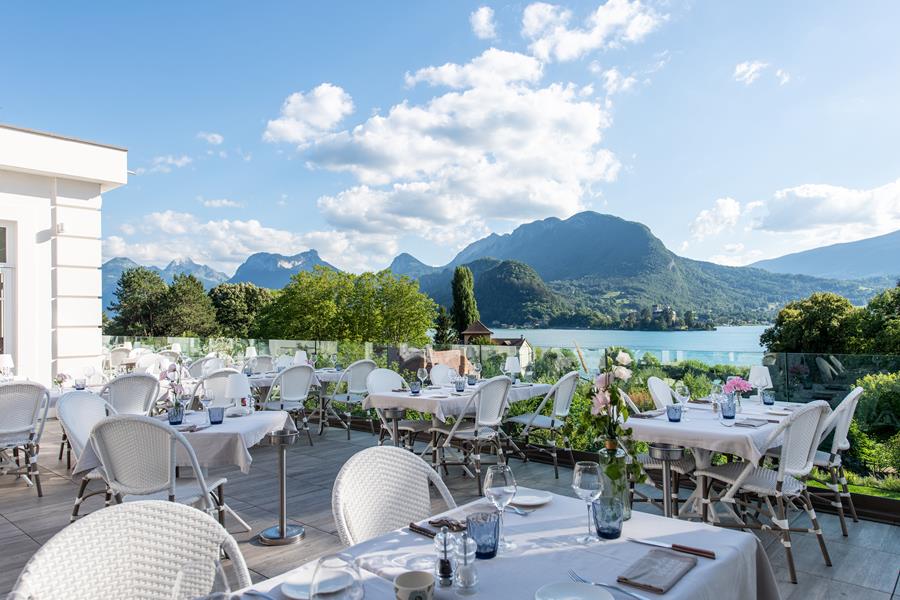 Restaurant Gastronomique Lac Annecy, Beau Site